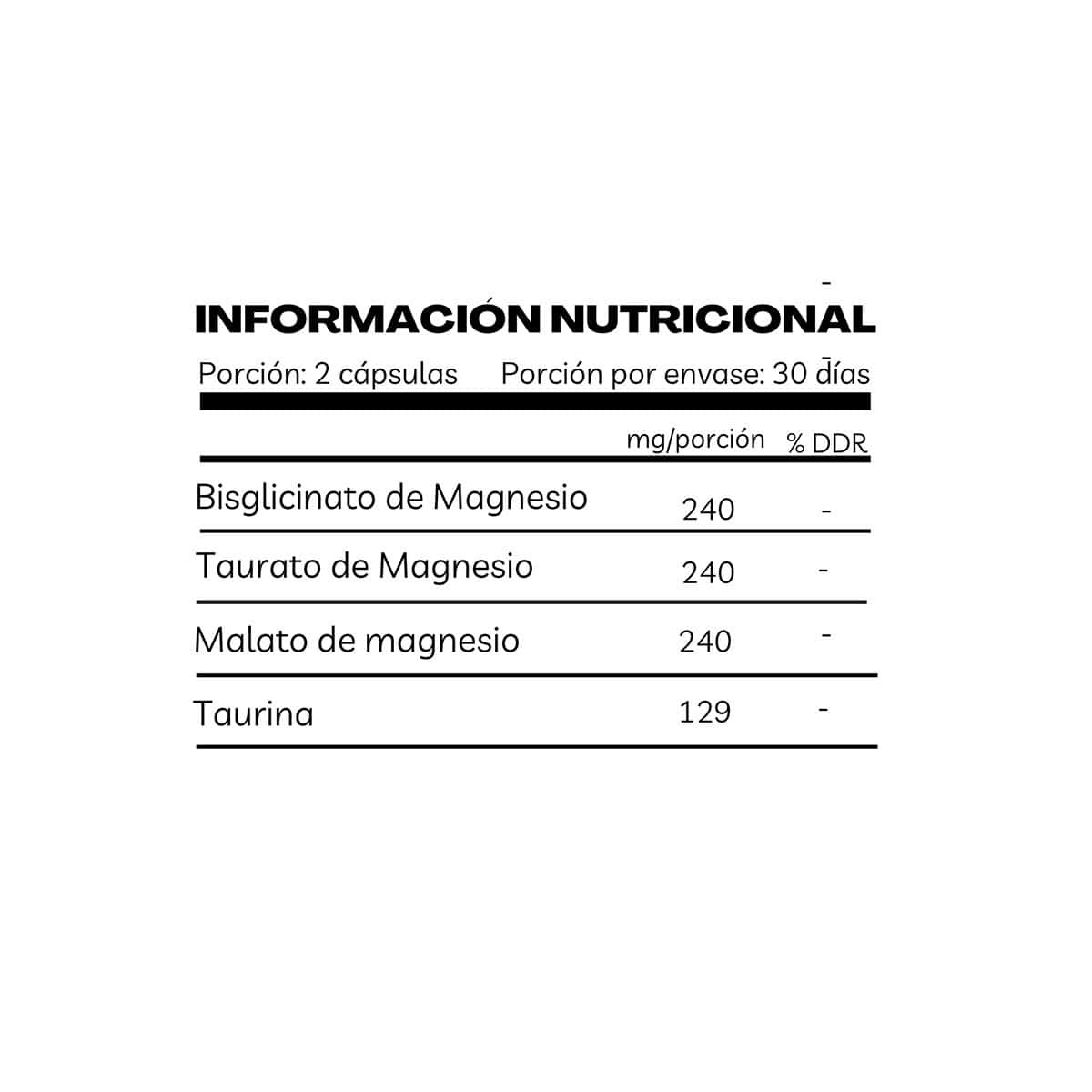Magnesio Triple Combinación - Magnesio para dormir - Suplementos - Remedycell